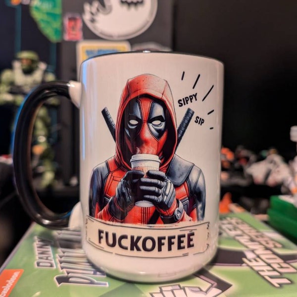 Spider Man Coffee Mug, Superhero, Chibi Spiderman, Avengers Assemble ...