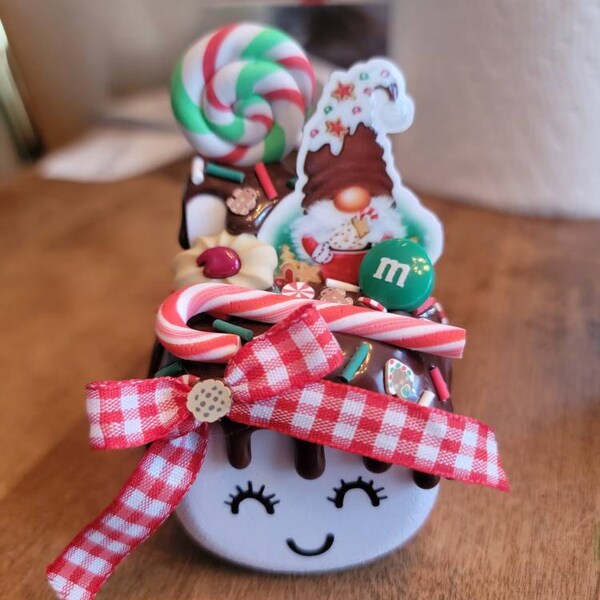 Faux Ice Cream Marshmallow Buddy, Tiered Tray Decor, Fake Bake, Faux ...