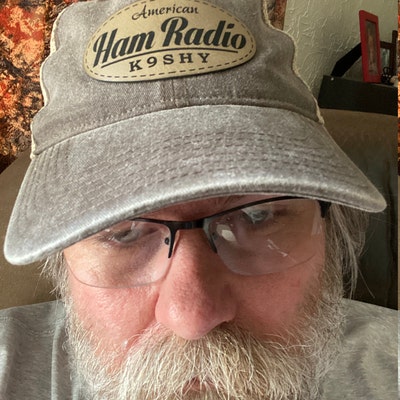 American Ham Radio Leather-look Patch Hat With Callsign - Etsy