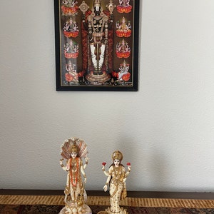 Kuber Statue 18cm Sitting Kuvera Statue God of Wealth Kubera | Etsy