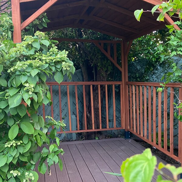 Exterior Garden Timber Steps, Pressure Treated, Outside Stairs ...