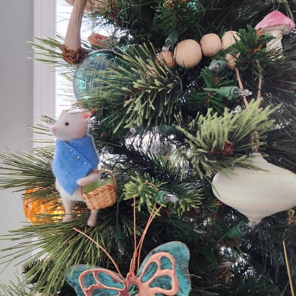 Handmade Needle Felted Mice , Whimsical Gifts , Adorable Decor and ...
