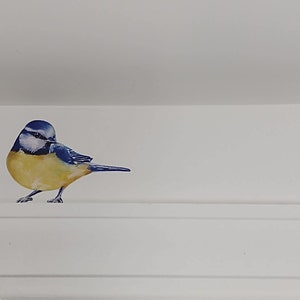 Set 4 Wall Decals Birds Black-capped Chickadees Get Well - Etsy