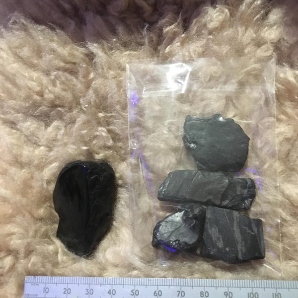 Whitby Jet Polished Whitby Jet Rough Whitby Jet Jet Stone Jet Palm ...