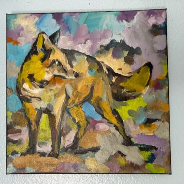 Oryx Painting Oryx Abstract Painting Oryx Oil Painting Oryx Wall ...