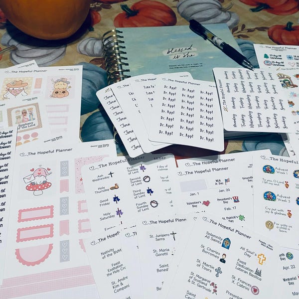 Miraculous Medal Icon Stickers Traditional Catholic Prayer / Devotion ...