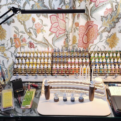 40 Bottle Vallejo/army Painter Modular Paint Rack - Etsy