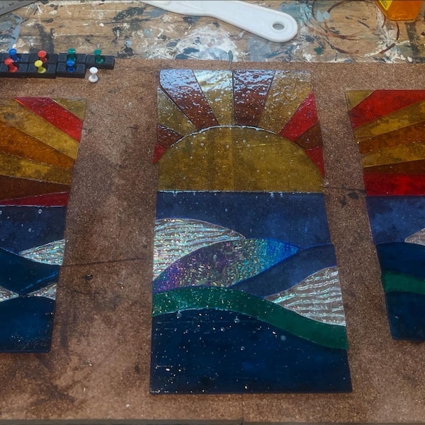 Easter Lily Flower Stained Glass Pattern Digital Download, Lily Cross ...