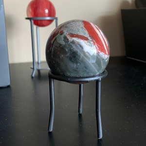 Large Tall Metal Sphere Stand Egg Stand or Globe Stand - Etsy