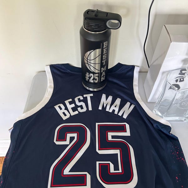 Engraved Cheer Bottle, Personalized Cheerleader Water Bottle With Straw ...