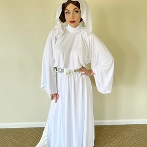 Dark Side Princess Leia Organa Cosplay Crossover Costume Black Gown ...