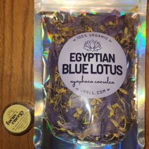 Triple Lotus Pre-ground Blend Egyptian Blue Lotus Sacred White Lotus ...