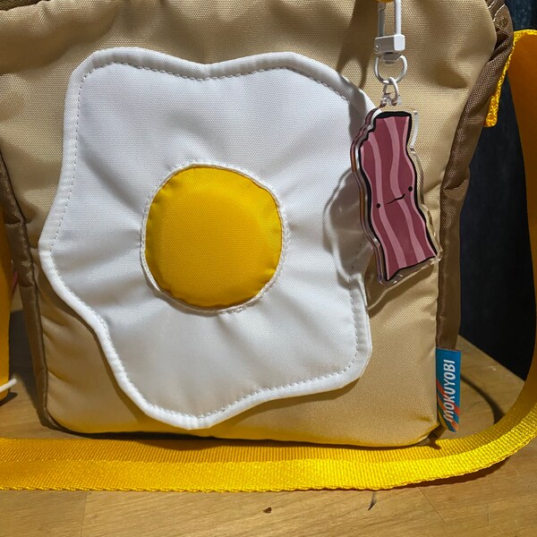 Nutella Taiyaki Clear Acrylic Keychain | Double Sided Charm | Cute ...