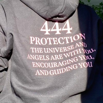 444: Protection Manifesting & Angel Numbers Graphic - Etsy