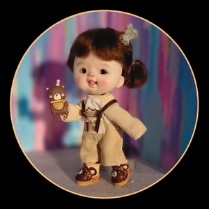 Custom Doll Clothes Obitsu11 Clothes Ob11 Clothes Ob11 Outfits 1/12 BJD Clothes Nendoroid ...