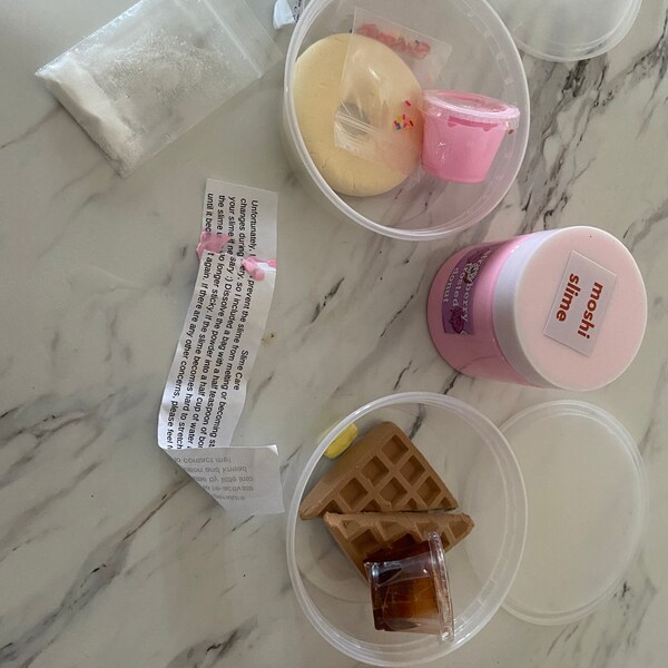 DIY Belgian Waffle Slime - Etsy