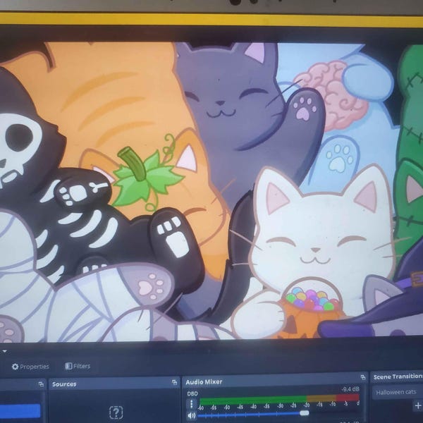 Animated Summer Pool Party Screens | Cute Stream Screens | Twitch ...