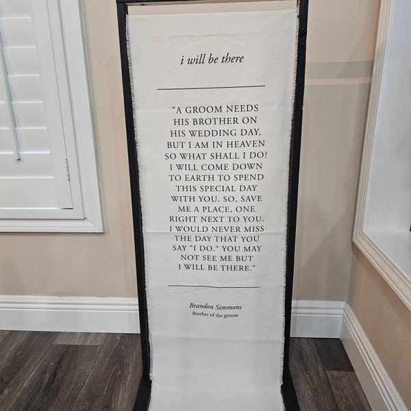 Custom Fabric Photo Banner / Custom Tapestry / Wall Hanging Decor ...