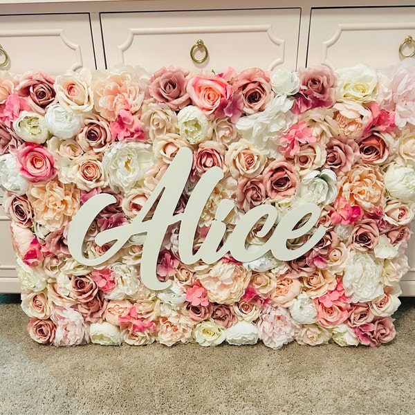 18th Birthday Floral Numbers Large 16'' 20'' 25" Freestanding Number ...