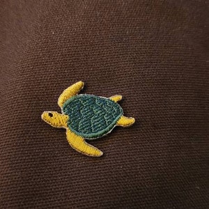 Tiny Turtle Patch, Turtle Iron-on Patch - Etsy
