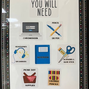 Student Gift Keychain Letter Personalized Gift for Student Preschool ...