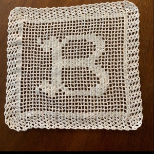 Personalized Name Doily Crochet Pattern Version 1 Name Doily | Etsy