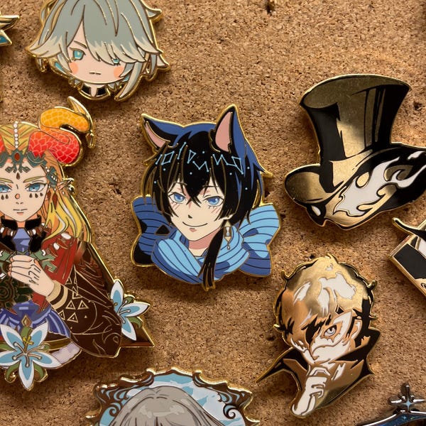 Mascot Chibi Vinyl Stickers (clear) - Etsy