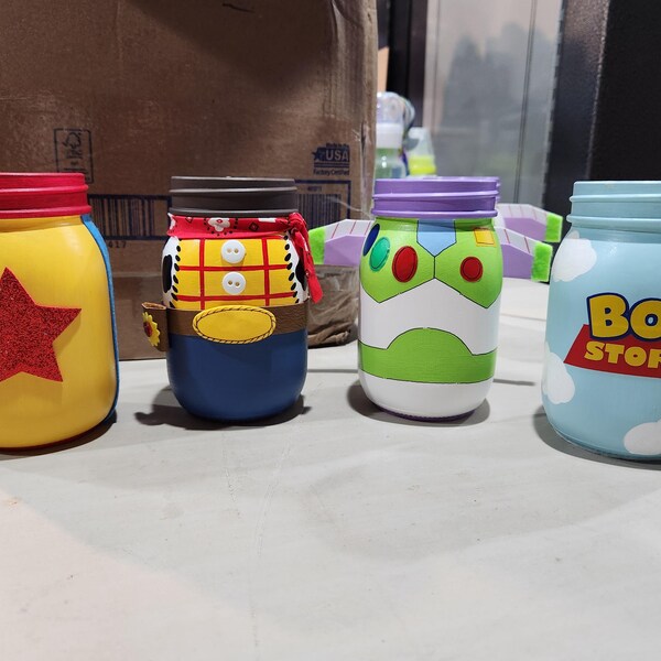 Baseball Sports Team Centerpiece Jar Set,sports Theme Party Decor ...