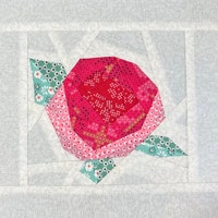 Rose Foundation Paper Piecing Pattern - Etsy Canada