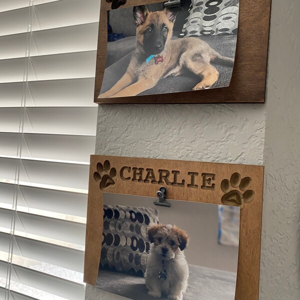 Personalized Dog Plaque, Dog Frame, Dog Gift, Gifts for Dog Owner ...