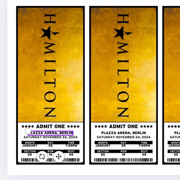 Printable Lion King Musical Theatre Ticket, Personalized Gift Reveal, Editable West End ...