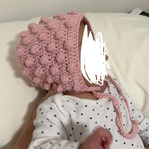 Daisy Square Bonnet Crochet Pattern - Etsy