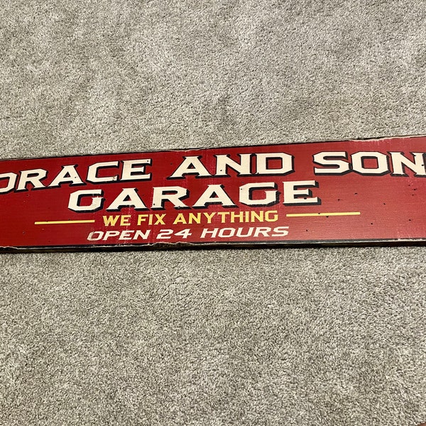 Custom Mechanic Sign, Mechanic Sign, Garage Sign, Funny Mechanic Sign ...