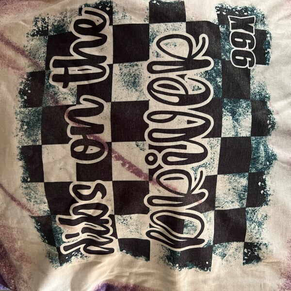 Checkered Flag Shirt, Checkered Flag Monogram Shirt, Gift for Her, Race ...