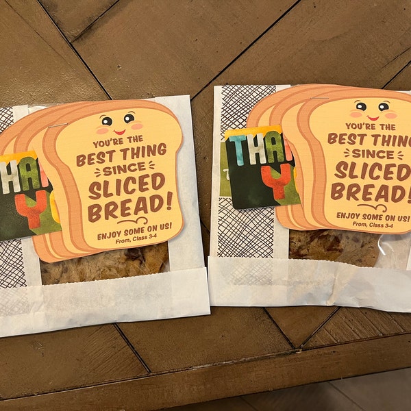 Bread Gift Card Holder Printable, Best Thing Since Sliced Bread ...