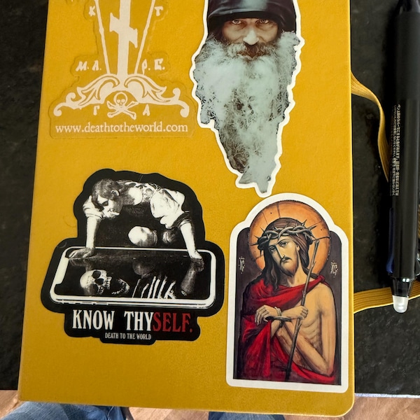 Resurrection of Christ Orthodox Stickers Anastasis Christ is Risen ...