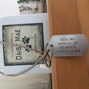 In Loving Memory Tree Personalized Round Magnetic Sign Set | Etsy