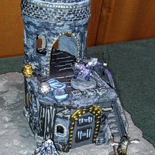 Gloomy Gully 15mm 28mm Printable Scenery Shadowfey Wargaming Terrain ...