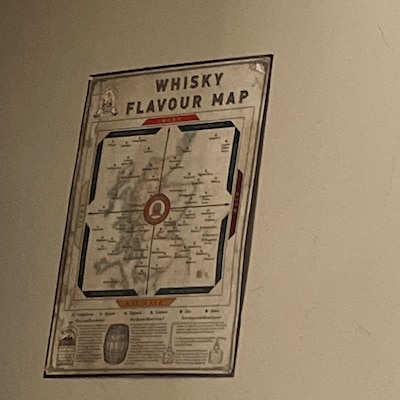 Scottish Map to Single Malt Whisky Distilleries Whisky Poster Whisky ...