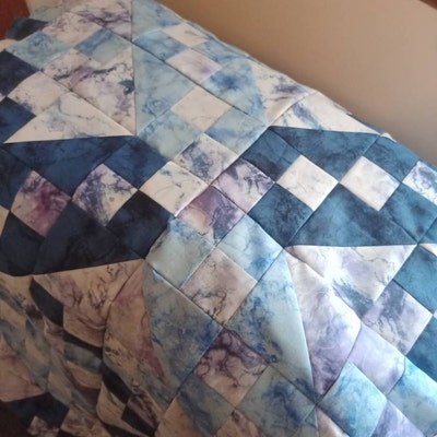 Triangle Frenzy Table Runner Pattern by Bunnie Cleland AED162 - Etsy