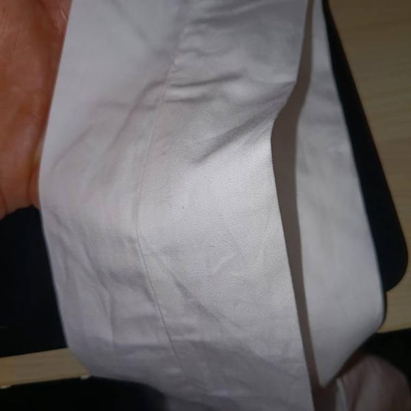 Pure White Cotton Cravat Neck Tie Ascot Vampire Wedding Regency ...