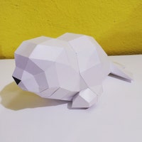 Seal Paper Model ,papercraft , DIY , Low Poly , PDF Papercraft , Seal ...