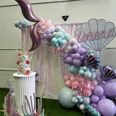 Mermaid / Ariel Party Standee Cut Outs - Etsy