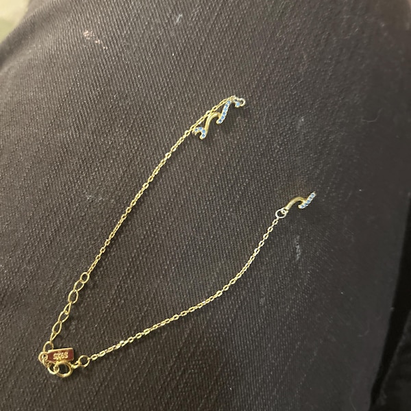 PERIMADE Butterfly Charm Bracelet Dainty Gold Butterfly Bracelet ...