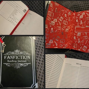 Custom Handmade Fanfiction Reading Journal - Etsy