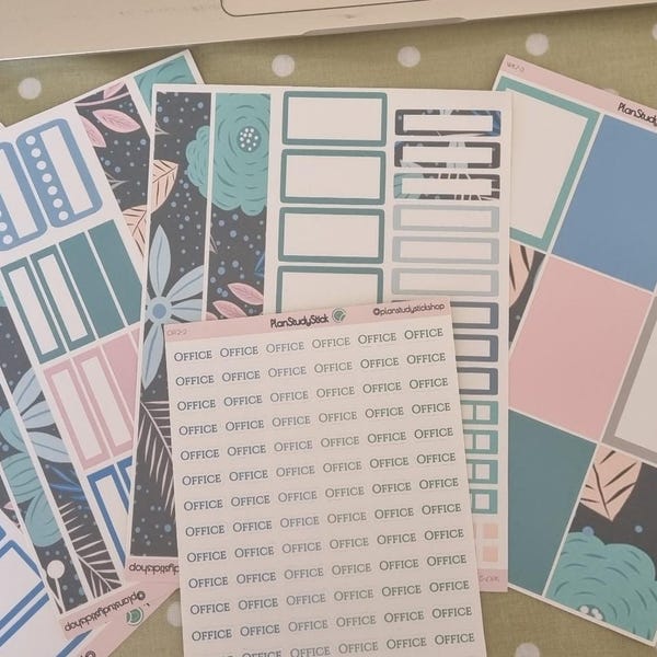 Workout Reminder Stickers | Vertical Planner Stickers | Decorative and ...