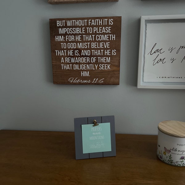 Fall for Jesus Wood Sign - Christian Home Decor - Fall Living Room Sign ...