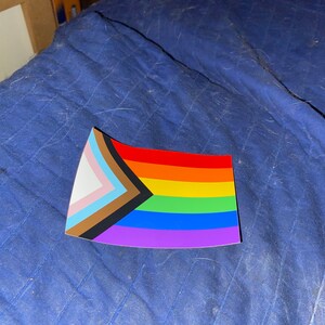 Demiflux Demifluid Pride Flag Heart Sticker Die Cut Vinyl - Etsy