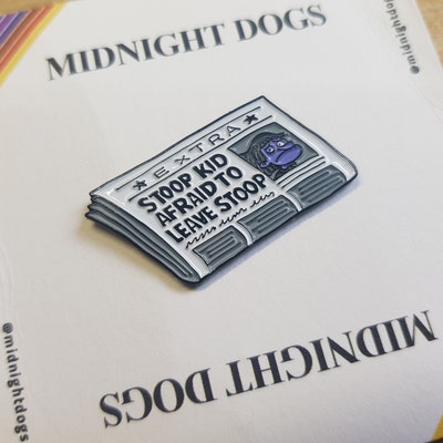 Stoop Kid Enamel Pin - Etsy