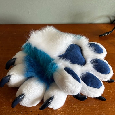 PDF Pattern Download Puffy Fursuit Handpaws, Furry Paws Tutorial, Paw ...
